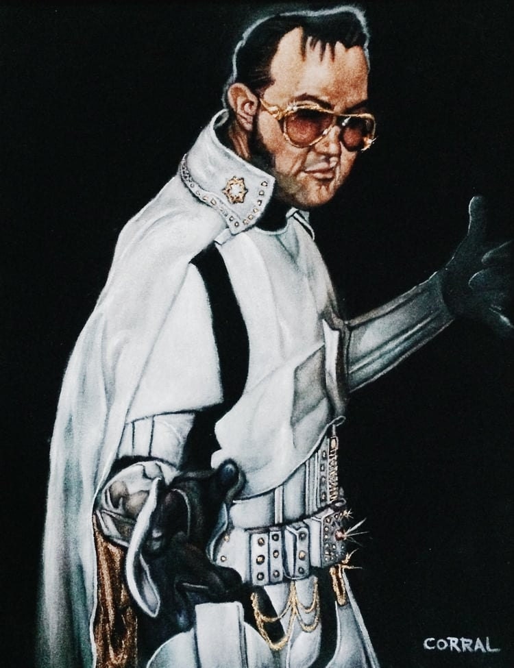 Custom Black Velvet Portrait - 16 X 20 - Etsy