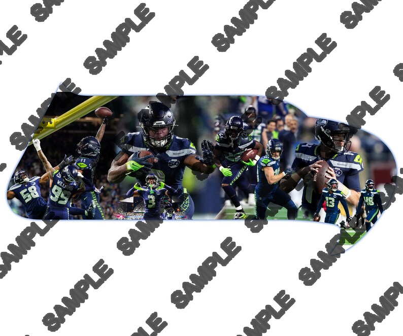 Custom Seahawks Logo Graphic PNG - Etsy