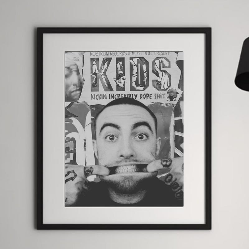 Mac Miller Poster - Etsy