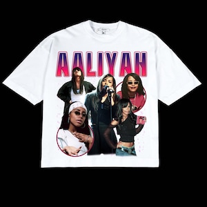 Ready to Print Aaliyah T Shirt Design PNG Instant Download 300 Dpi - Etsy