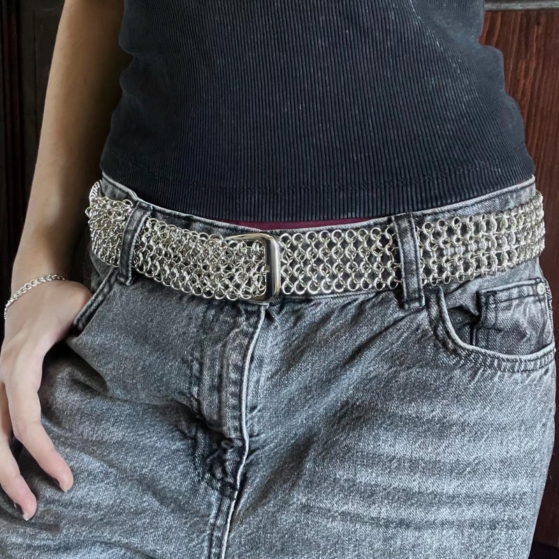 Chainmail Belt - Etsy
