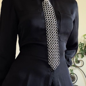 Handmade Chainmail Necktie: Gothic Wedding, LARP, Steampunk - Etsy