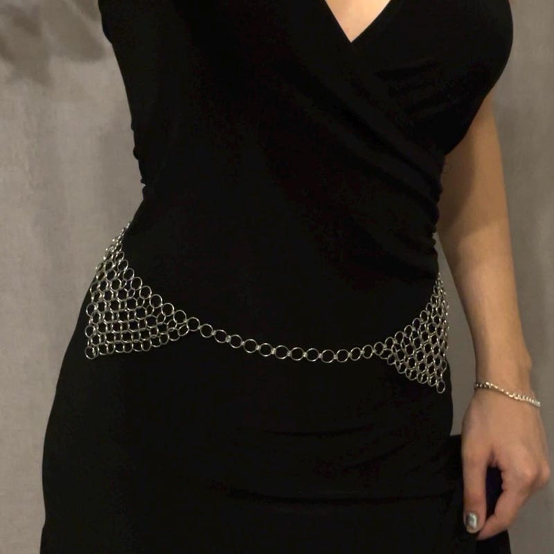 Chainmail Belt - Etsy