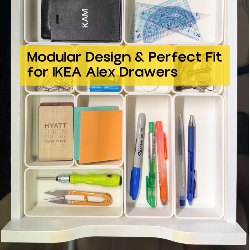 Ikea Alex Drawer Insert - Etsy