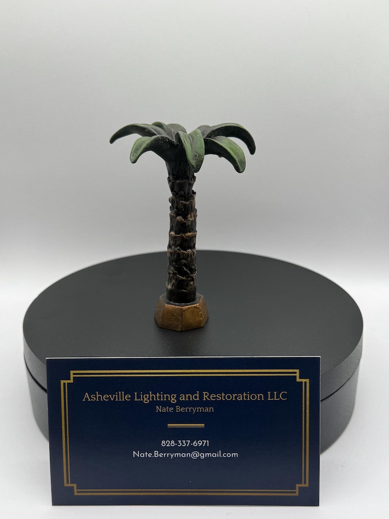 Palm Tree Lamp Finial - Etsy