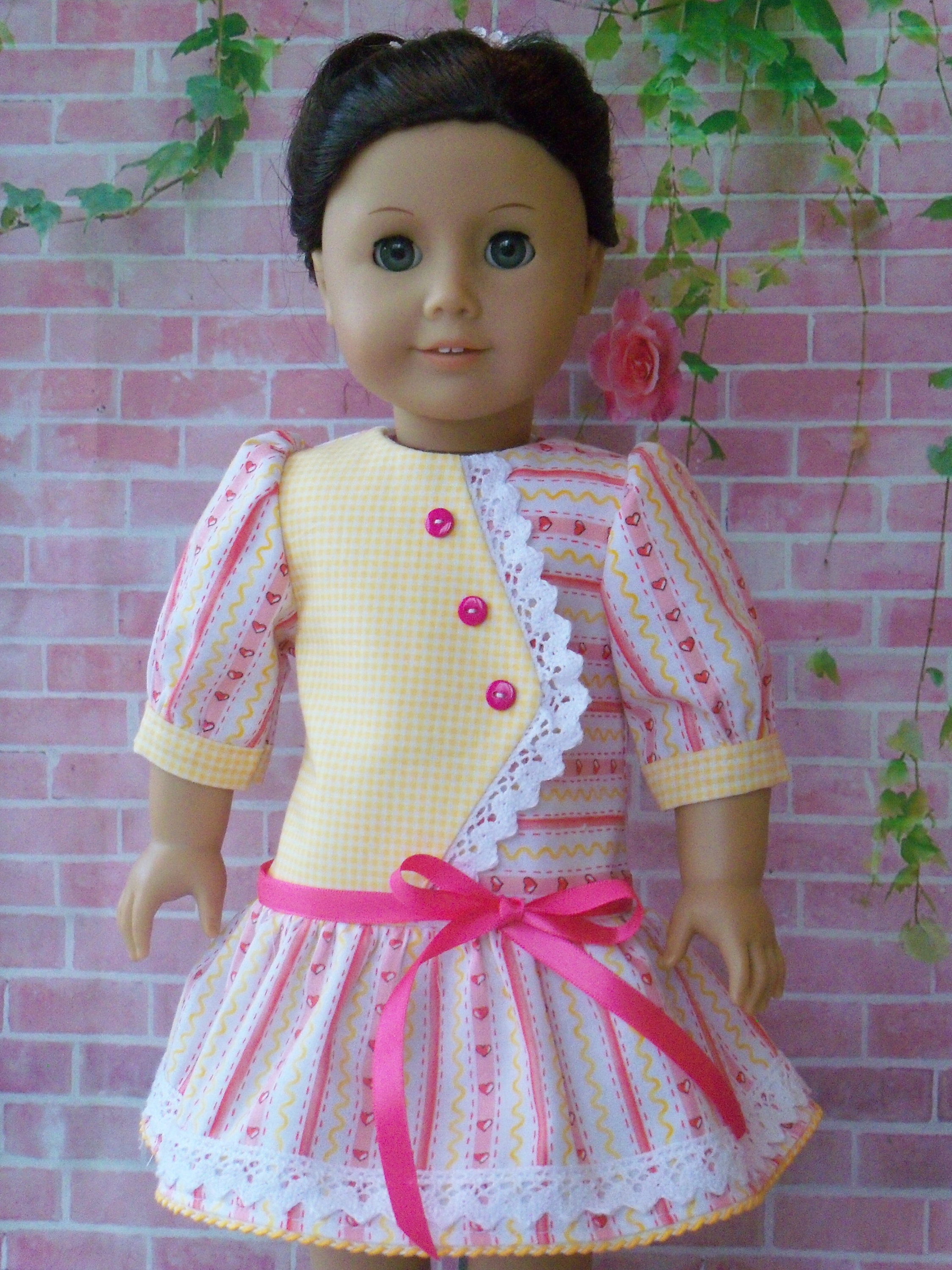 Printed Sewing Pattern Fits Like American Girl Doll Clothes Etsy