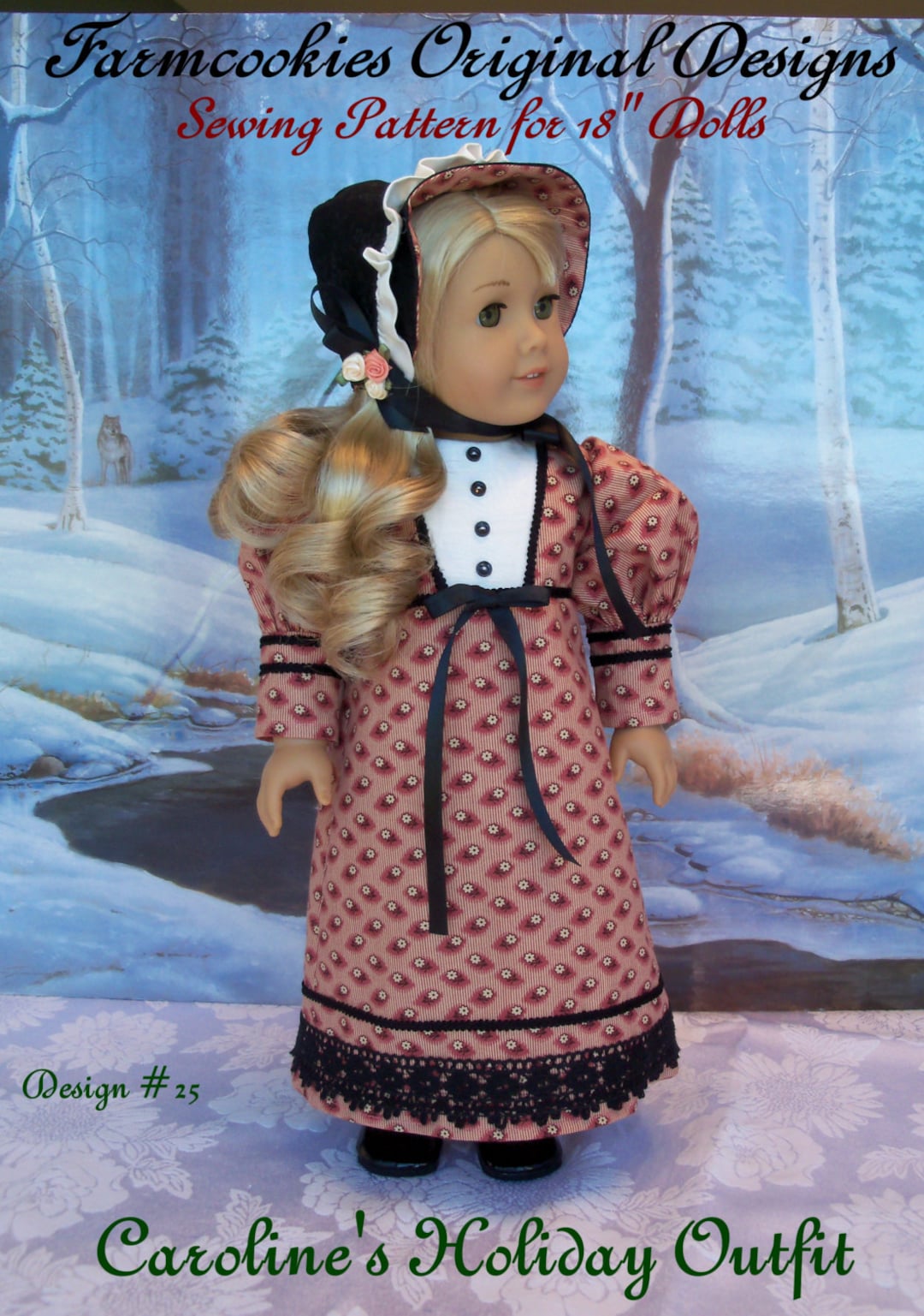 PDF Sewing PATTERN /caroline's Holiday Outfit / Clothes That Fit ...