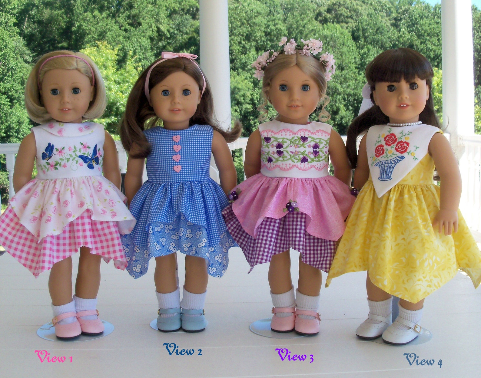 PDF SEWING PATTERN / Fits Like American Girl Doll Clothes / - Etsy
