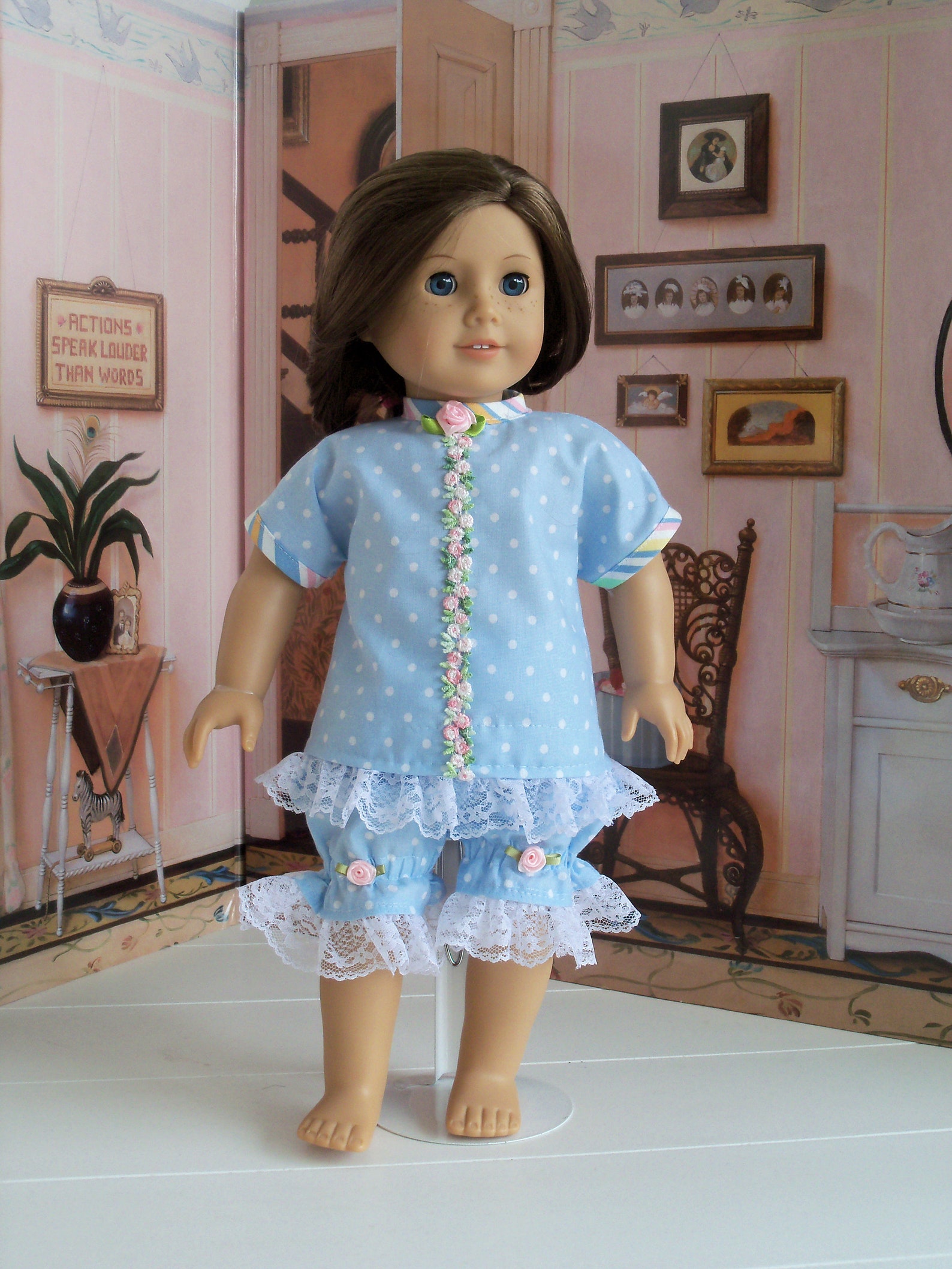 2 Sizes! PDF SEWING PATTERN / Fits Like American Girl Doll Clothes and ...