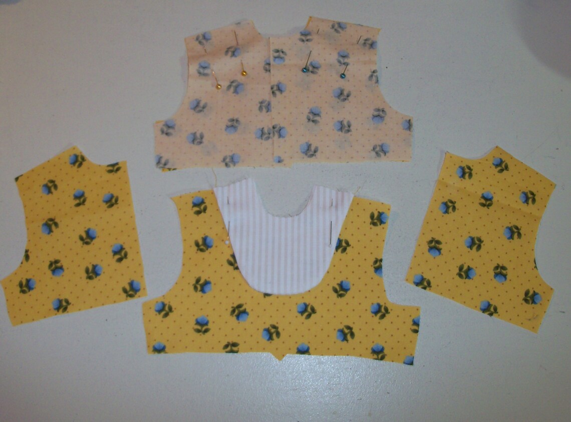 PDF Sewing Pattern / Caroline's Visiting Gown / Farmcookies Sewing ...