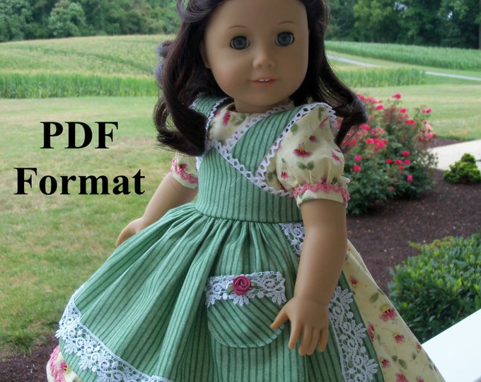Pdf Sewing Pattern For American Girl Marie Grace Cecile Or Caroline