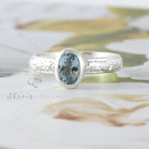 4 Stone Ring Set | 4 Birthstones Square Oval Emerald Octagon Round ...