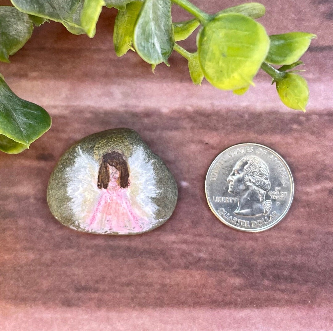 Protection Angel Rock, Blessing Stone, Guardian Angel, Gift, Safe ...