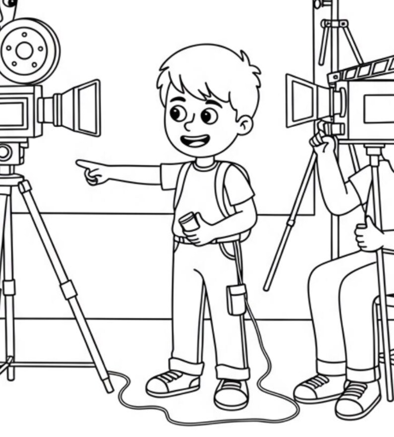 Careers Coloring Pages for Kids Printable PDF - Etsy