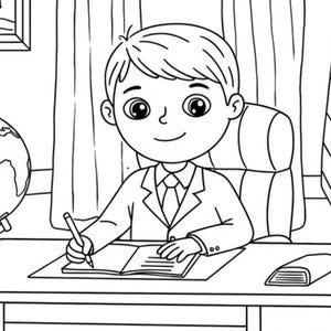 Careers Coloring Pages for Kids Printable PDF - Etsy