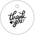 Thank You Round Gift Tags Printable PDF - Etsy