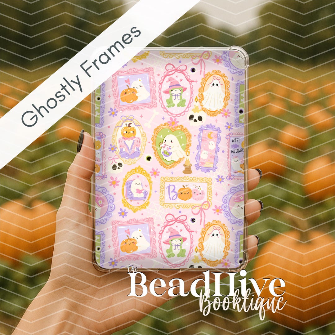 Ghostly Frames | Cute HALLOWEEN | Kindle Kobo Ereader Insert | Kindle ...