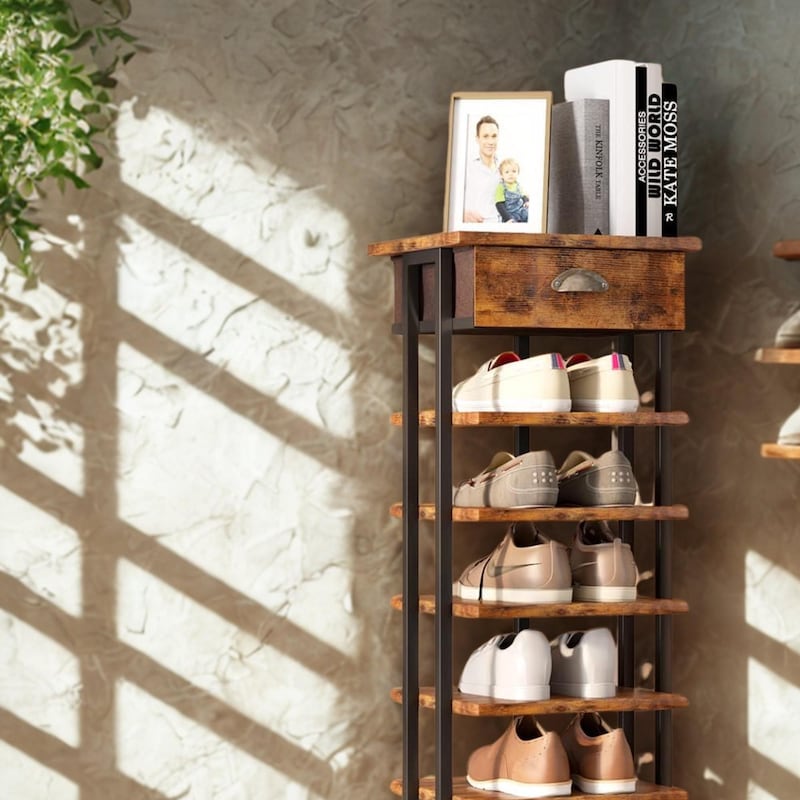 Tall Tiered Shoe Rack - Etsy