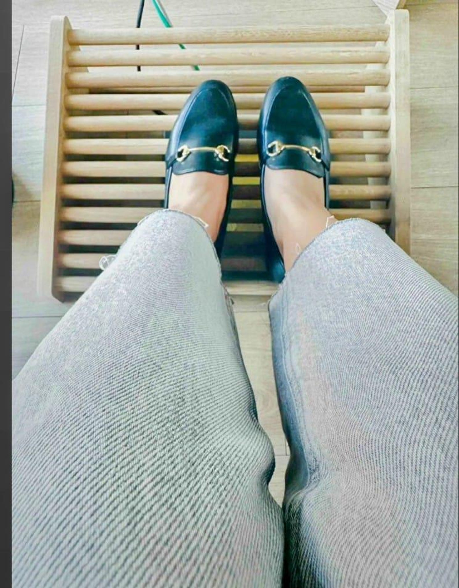 Natural Wood Foot Rest for Under Desk Ergonomic Foot Stool, Office Home ...