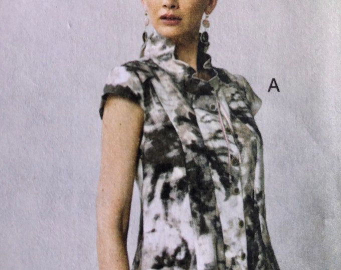 Vogue Patterns 8876 Designer Original Marci Tilton Loose Fitting Dress ...