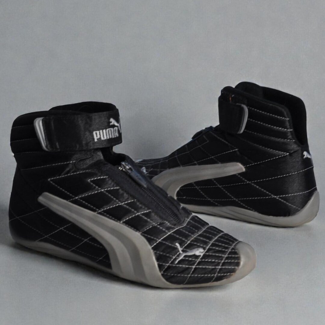 Puma Circat Mid Vintage Motorsport Boots Y2K Archive Black UK 8 - Etsy