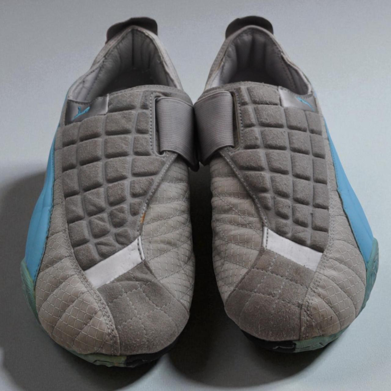 Vintage Puma Uke Bubble Trainers, Grey & Turquoise, Y2K, UK 8/9 - Etsy