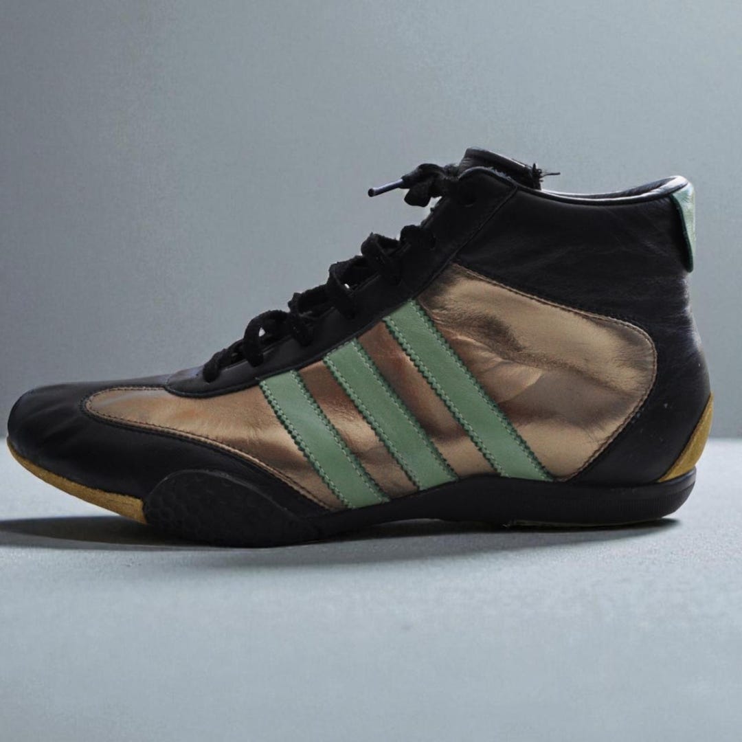 Vintage Adidas Apollo Boxing Boots, Metallic Gold Y2K (UK 6.5 / EU 40 ...
