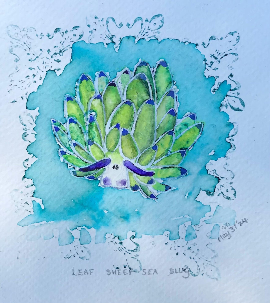 Leaf Sheep Sea Slug - Etsy