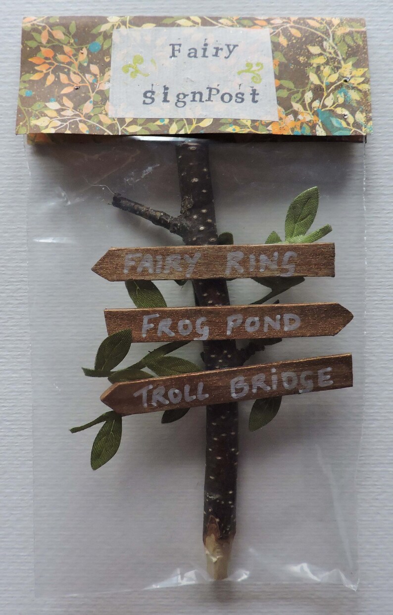 Fairy Signpost - Etsy Canada