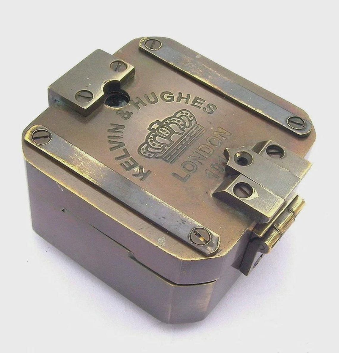 1917 Brunton Brass Compass: Vintage Nautical Navigation Tool - Etsy
