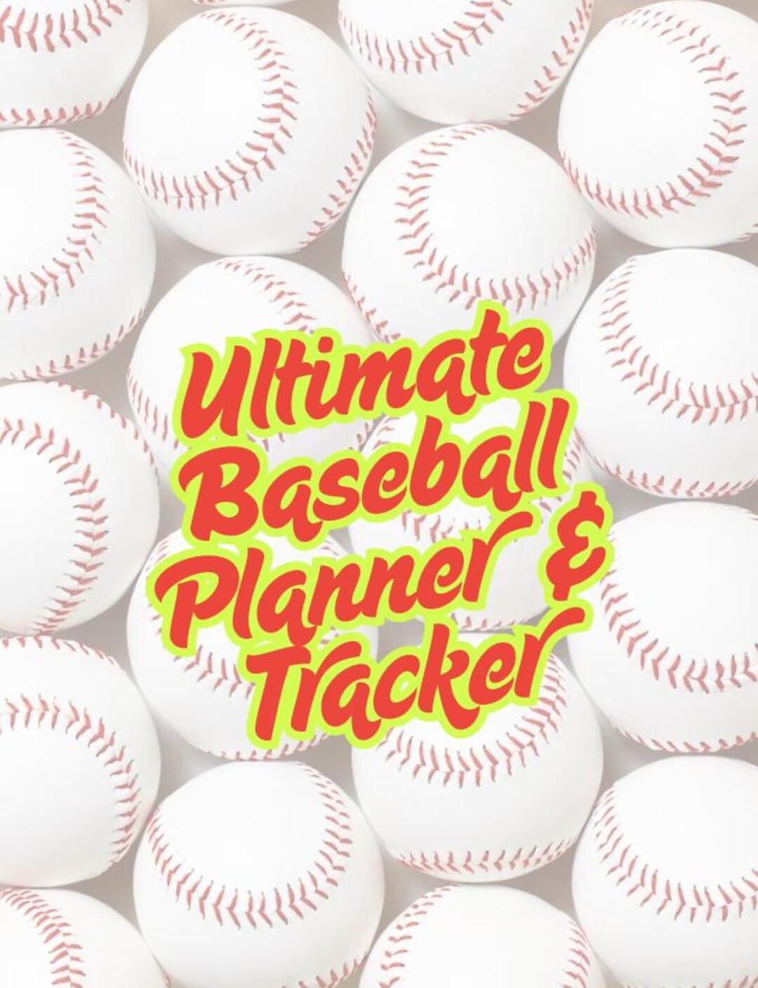 Ultimate Baseball Planner and Tracker Bundle - Etsy