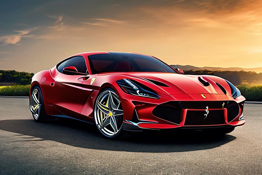 Red Thunder: the Ultimate Supercar Puzzle - Etsy