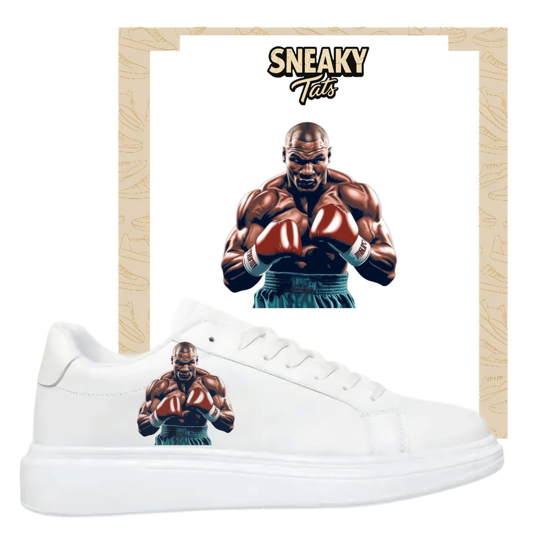 Mike Tyson - Iron-on Foil for Sneakers | Patches | Personalized Heat ...