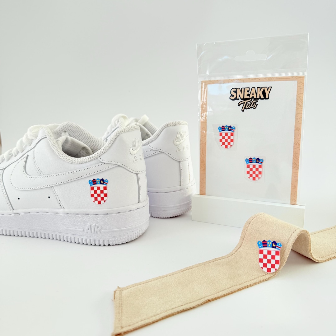 Croatia - Iron-on Foil for Sneakers | Patches | Personalized Heat ...