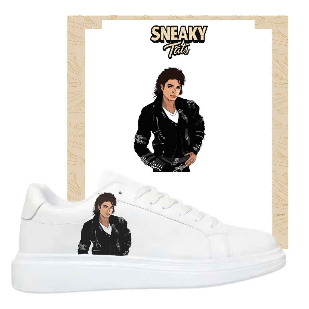 Michael Jackson - Iron-on Foil for Sneakers | Patches | Personalized ...