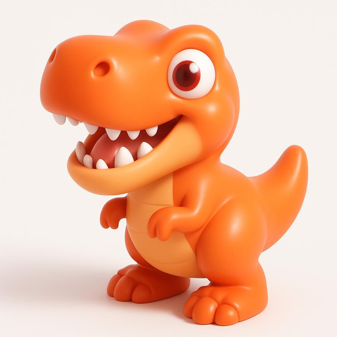 Cute Cartoon T-rex PNG | Funny Dinosaur Clipart | Transparent ...