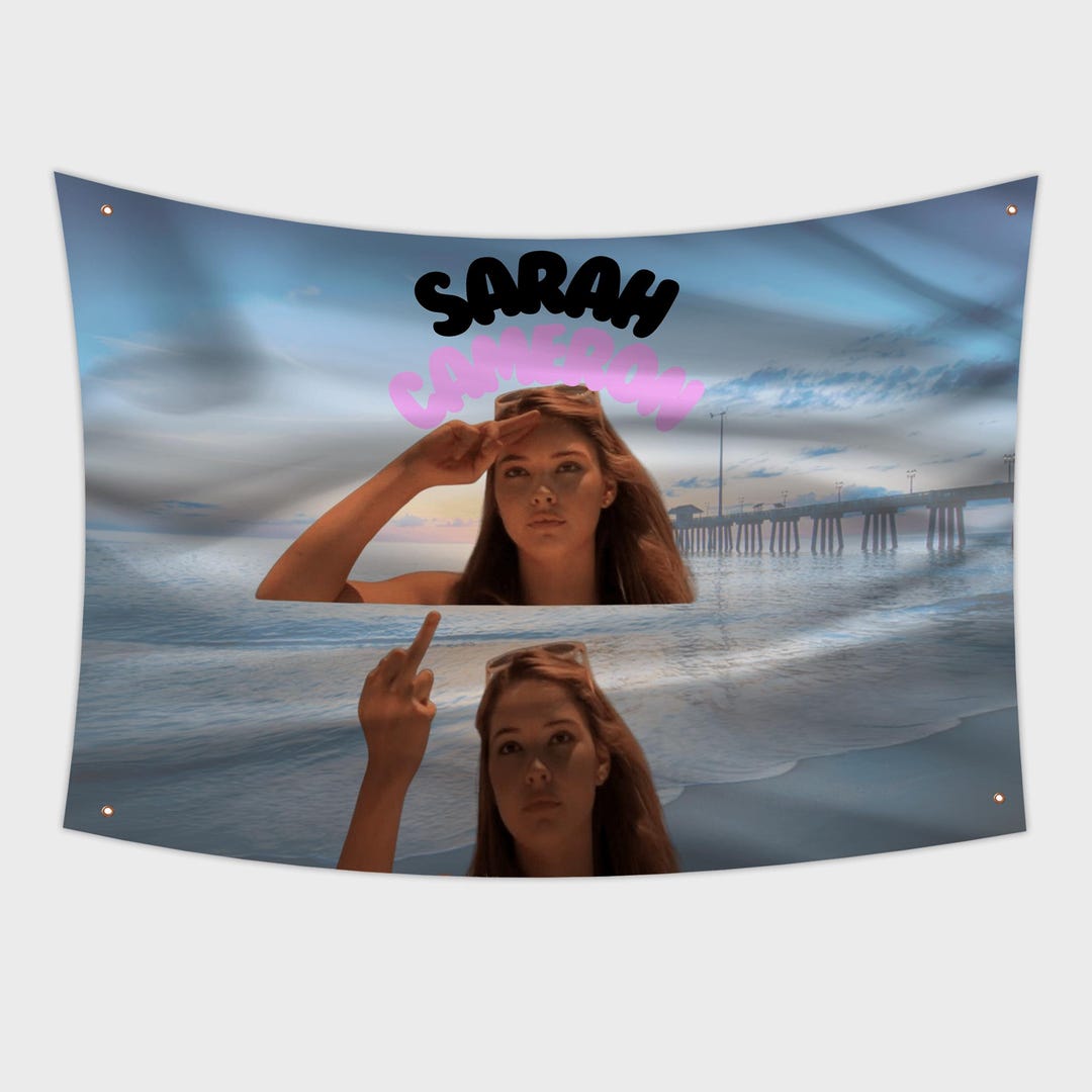 Blonde Obx-inspired Meme Flag – Funny Coastal Wall Banner for Dorm or ...