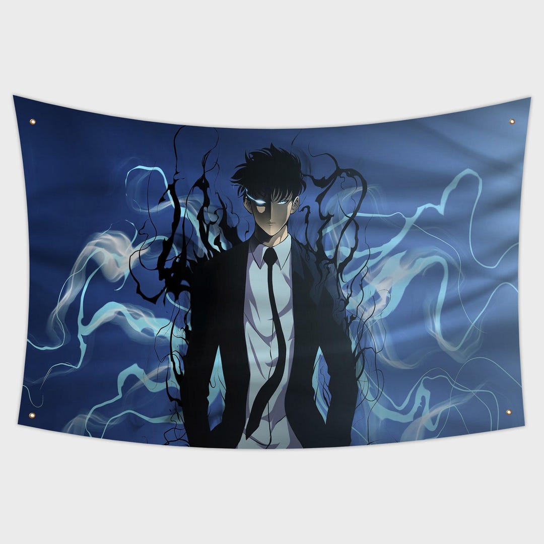 Sung Jin-woo Solo Leveling Flag 3x5ft - Etsy