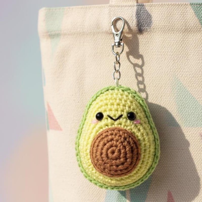 Food Keychain - Etsy
