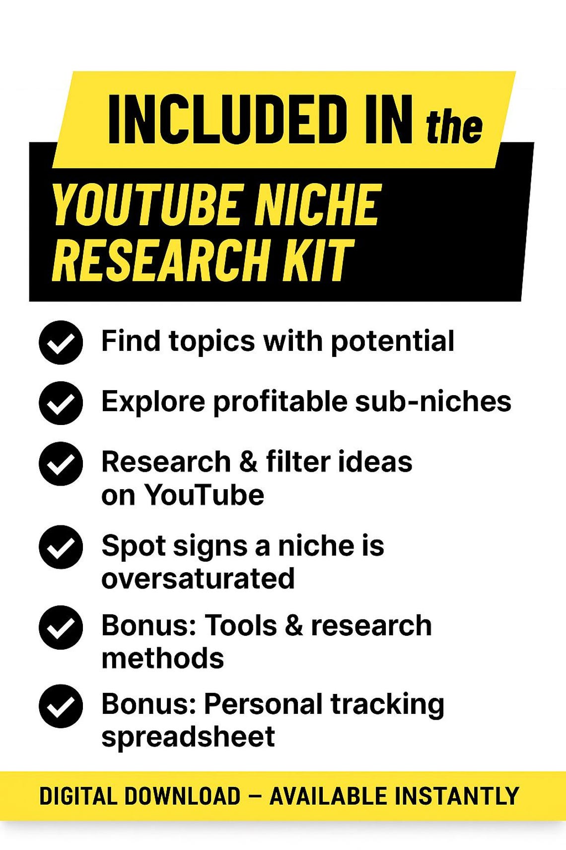 Youtube Niche Research Toolkit – Step-by-step Guide for Finding ...