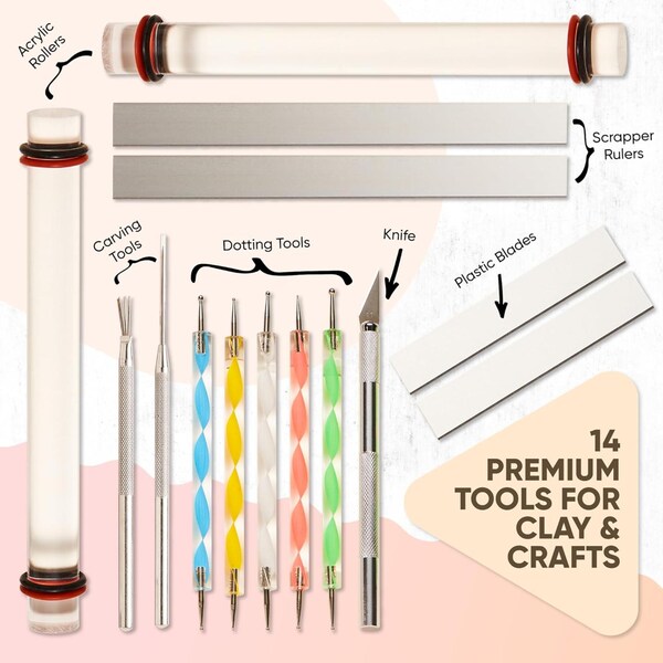 Polymer Clay Pin Kit - Etsy