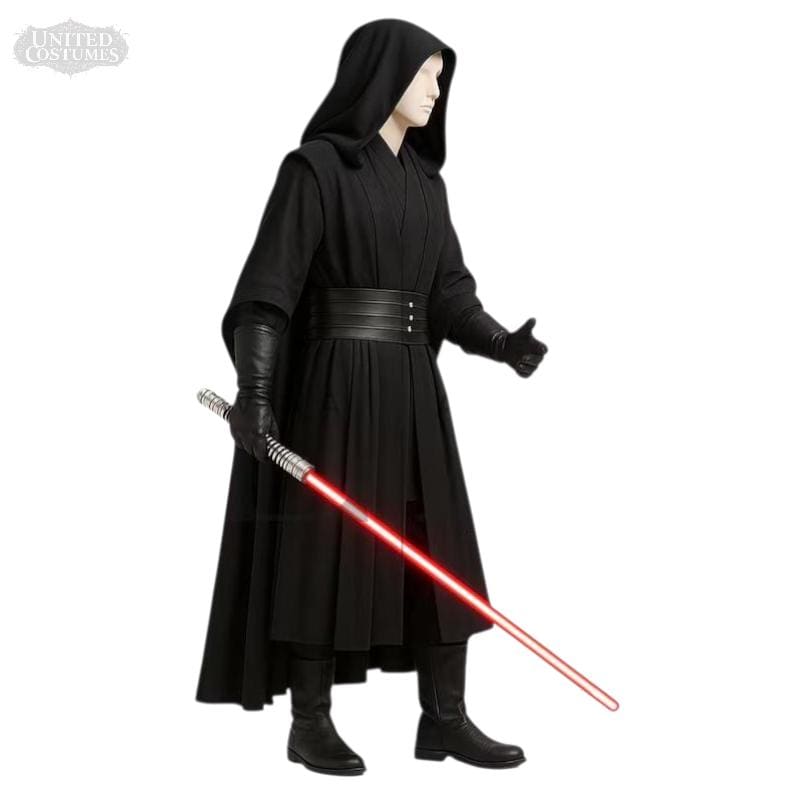 Darth Maul Inspired Costume | Sith Cosplay Outfit Men | Black Jedi Robe ...
