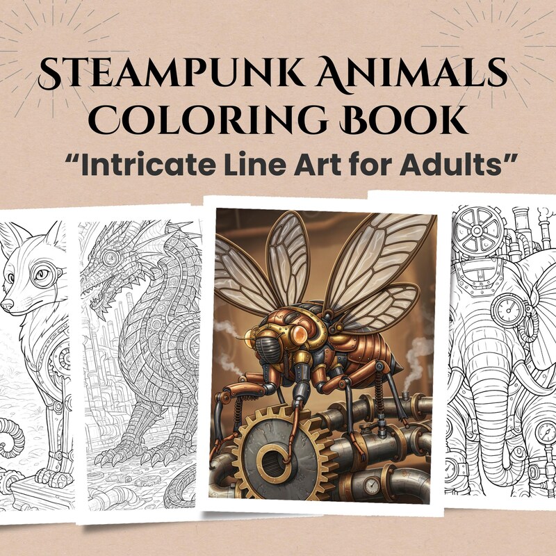 Steampunk Animals - Etsy