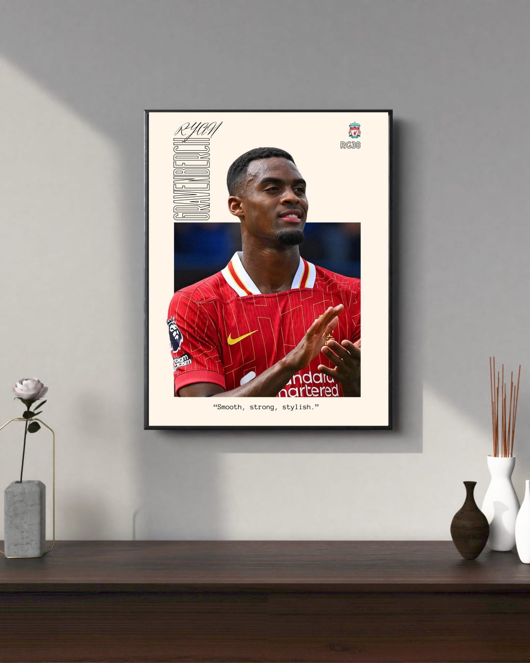 Ryan Gravenberch Poster – Printable Football Wall Art (digital Download ...