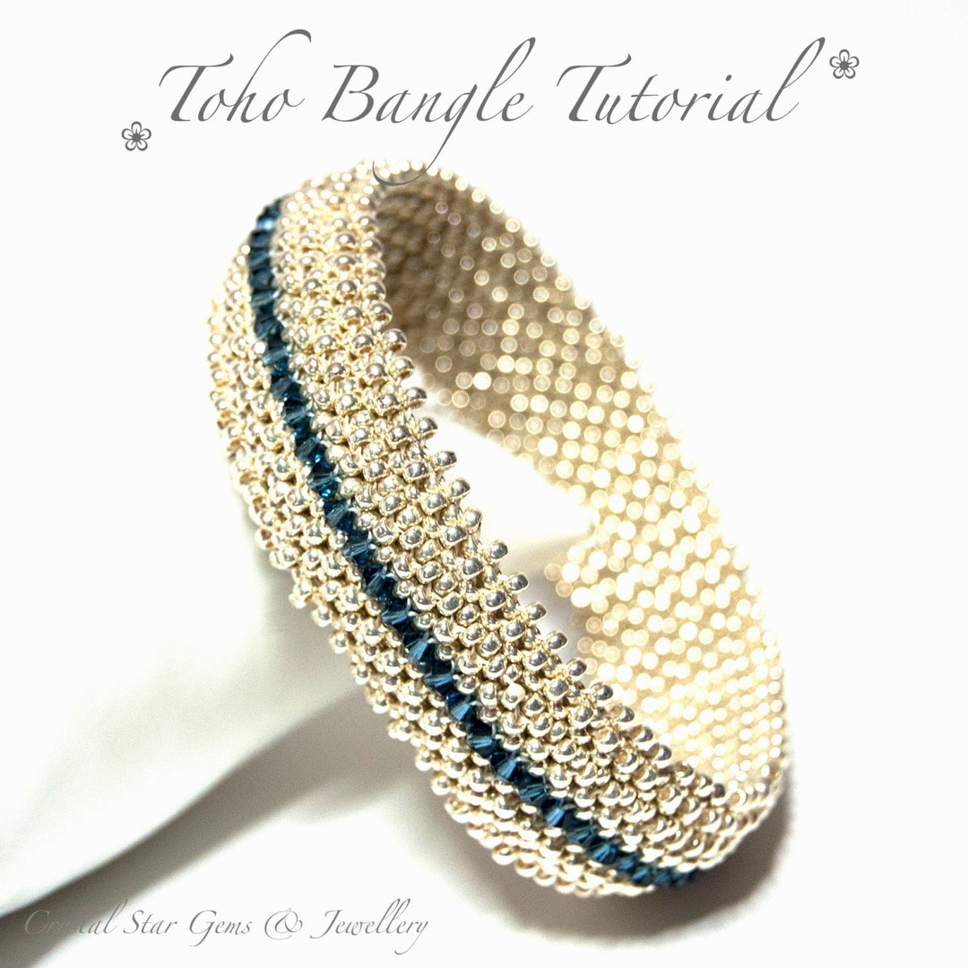 Toho Bangle - Seed Bead Pattern Tutorial (PDF Download) - Etsy