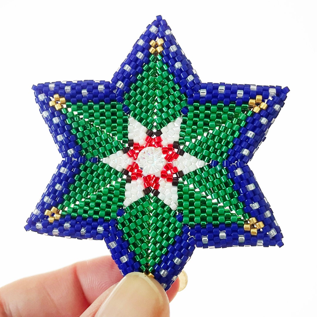Beading Pattern Tutorial Ornament the Christmas Tree - Etsy