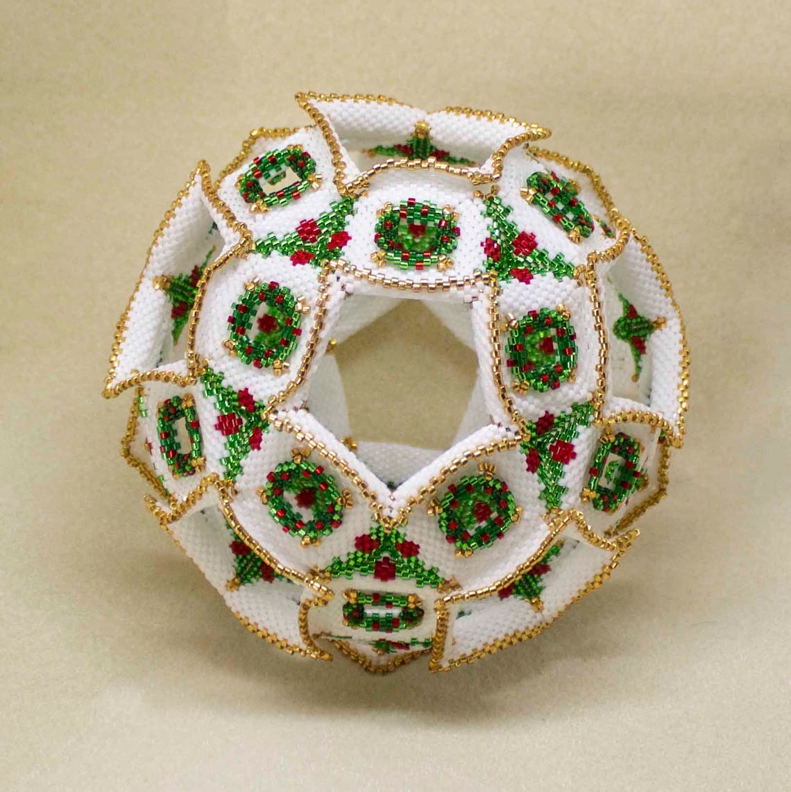 Beading Pattern Tutorial Supernova Shell Ornament - Etsy