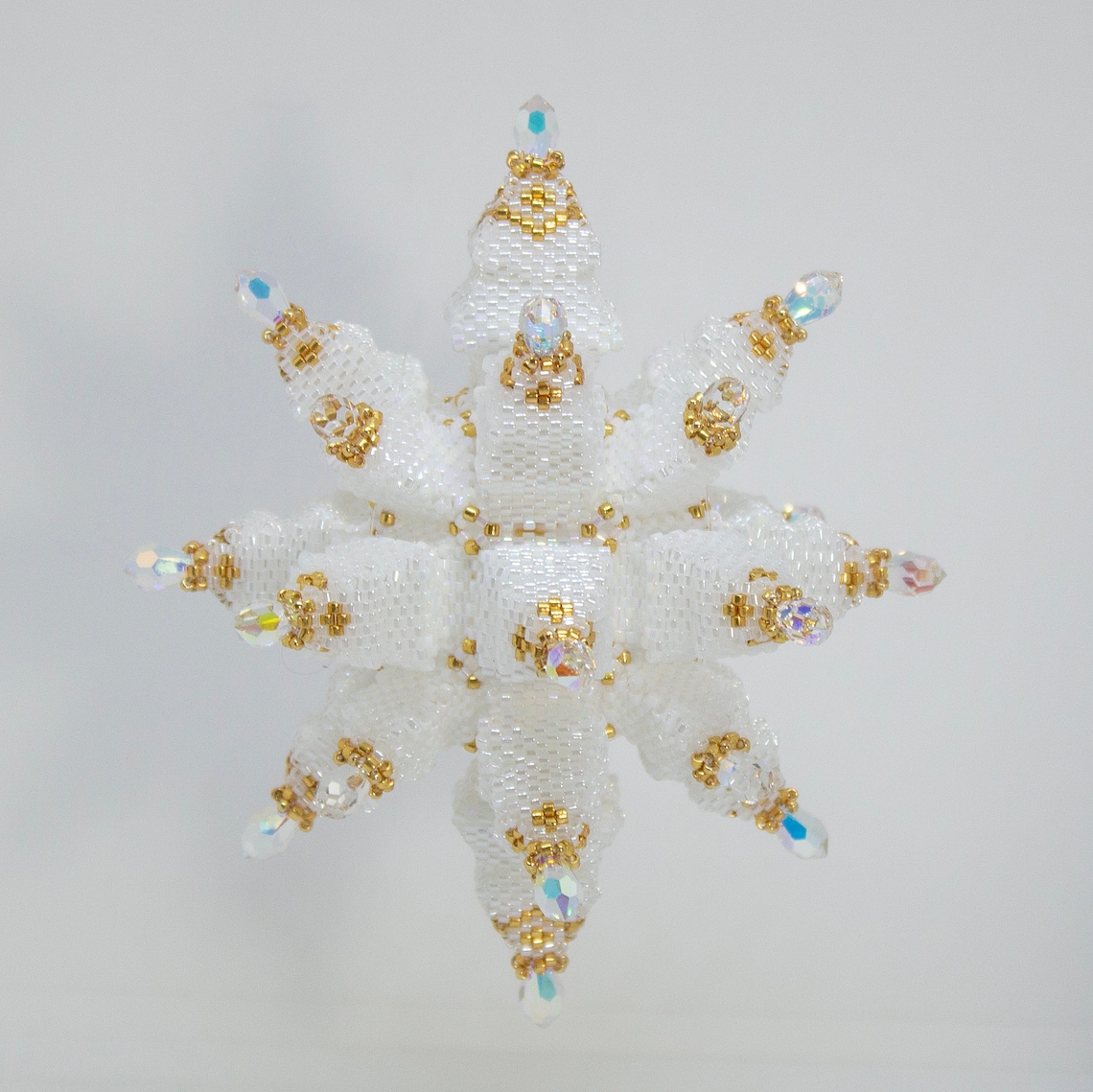 Beading Pattern - Tutorial - Ornament - the Moravian Star - PDF ...