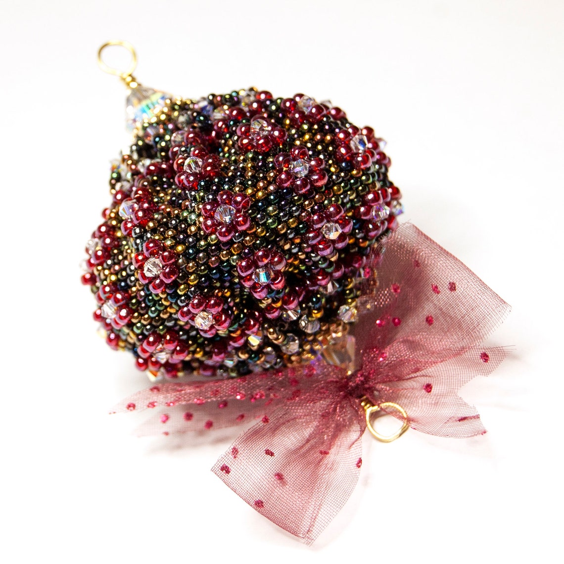 Beading Tutorial Pattern PDF File Balloon Christmas - Etsy