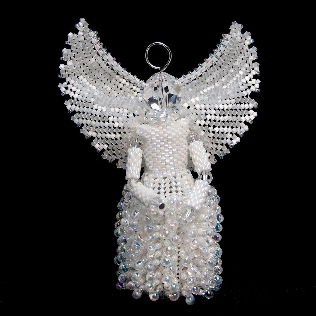 Beading Pattern - Tutorial - Ornament - the Guardian Angel - PDF ...